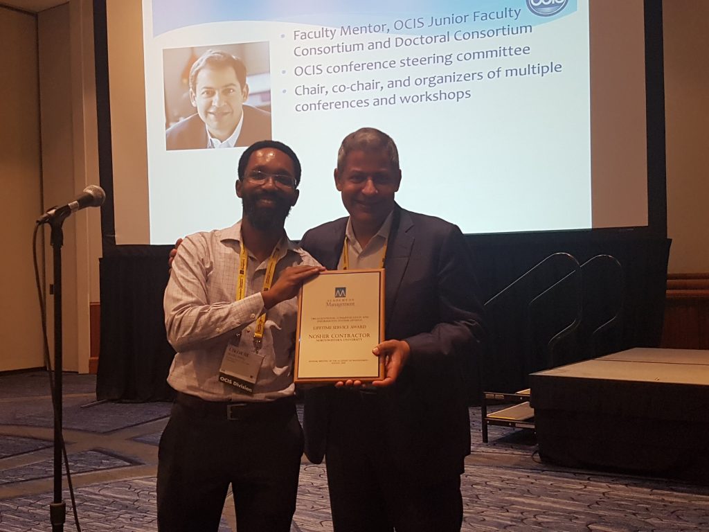 Contractor received Lifetime Service Award at AoM 2019 – The Science of ...